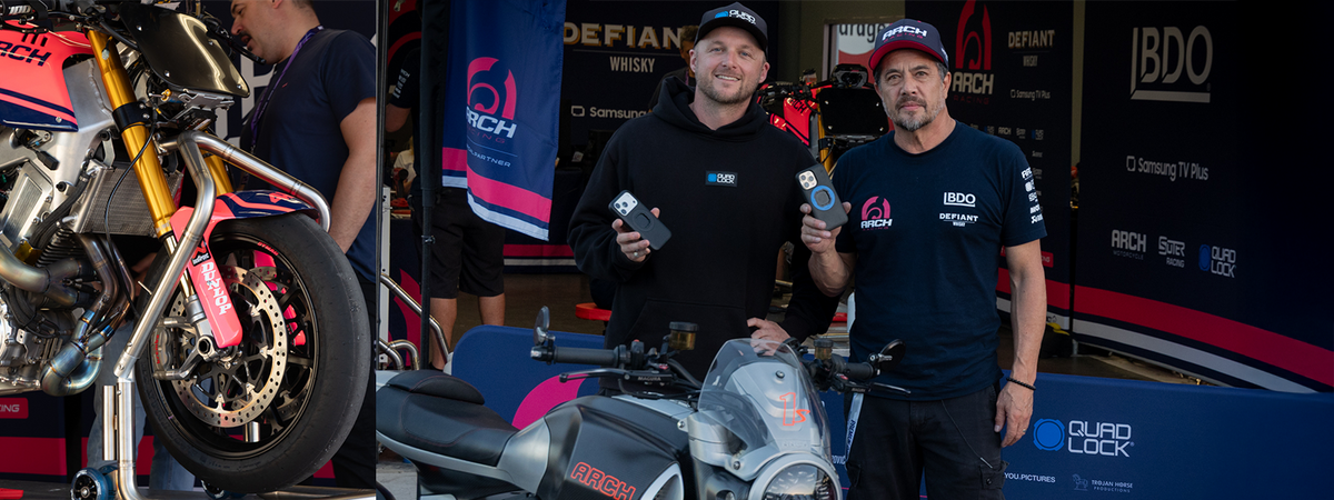 Quad Lock teams up with ARCH Racing for 2026 MotoAmerica Super Hooliga ...
